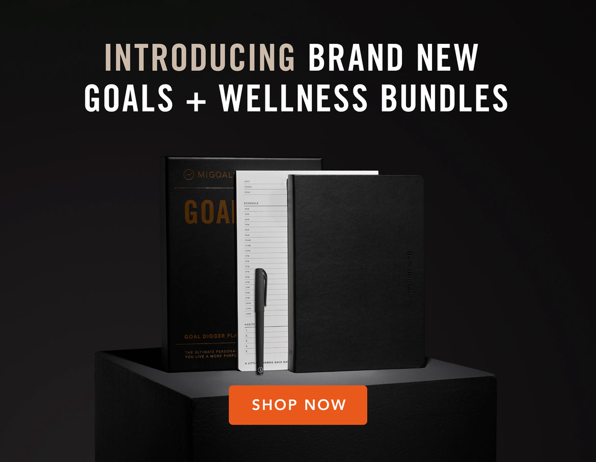 MiGoals Goal Planners & Goal Journals | 15% Off First Order