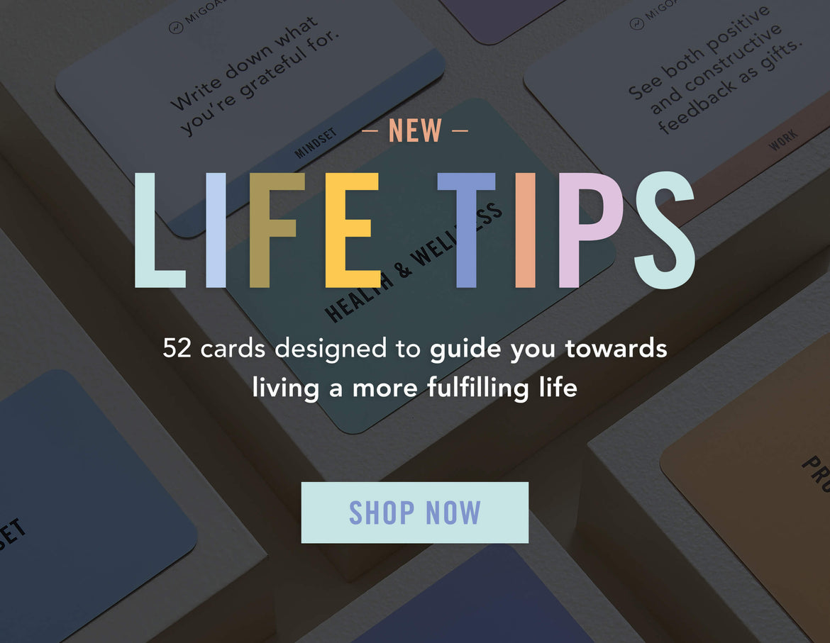 MiGoals Goal Planners & Goal Journals | 15% Off First Order